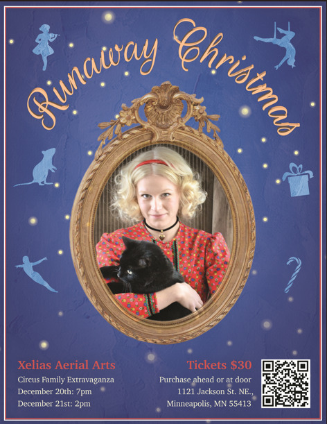 Runaway Christmas – Xelias Aerial Arts Studio l Minneapolis